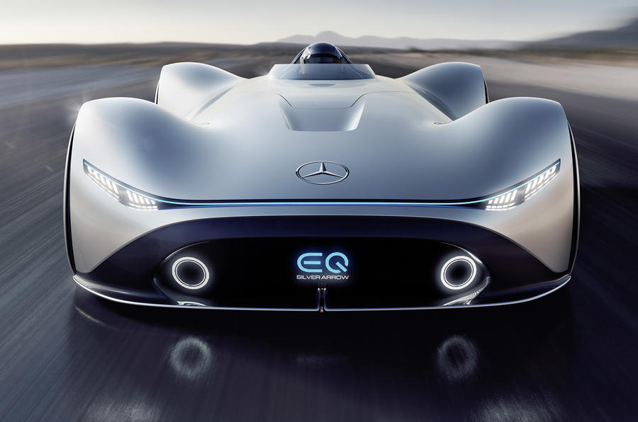 The Future Of Mercedes-Benz: EQ Silver Arrow EV Concept