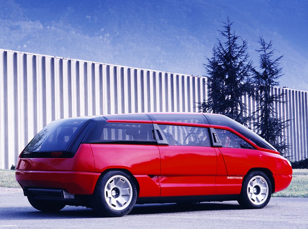 This Bertone Genesis Minivan's Powerplant Was A Countach