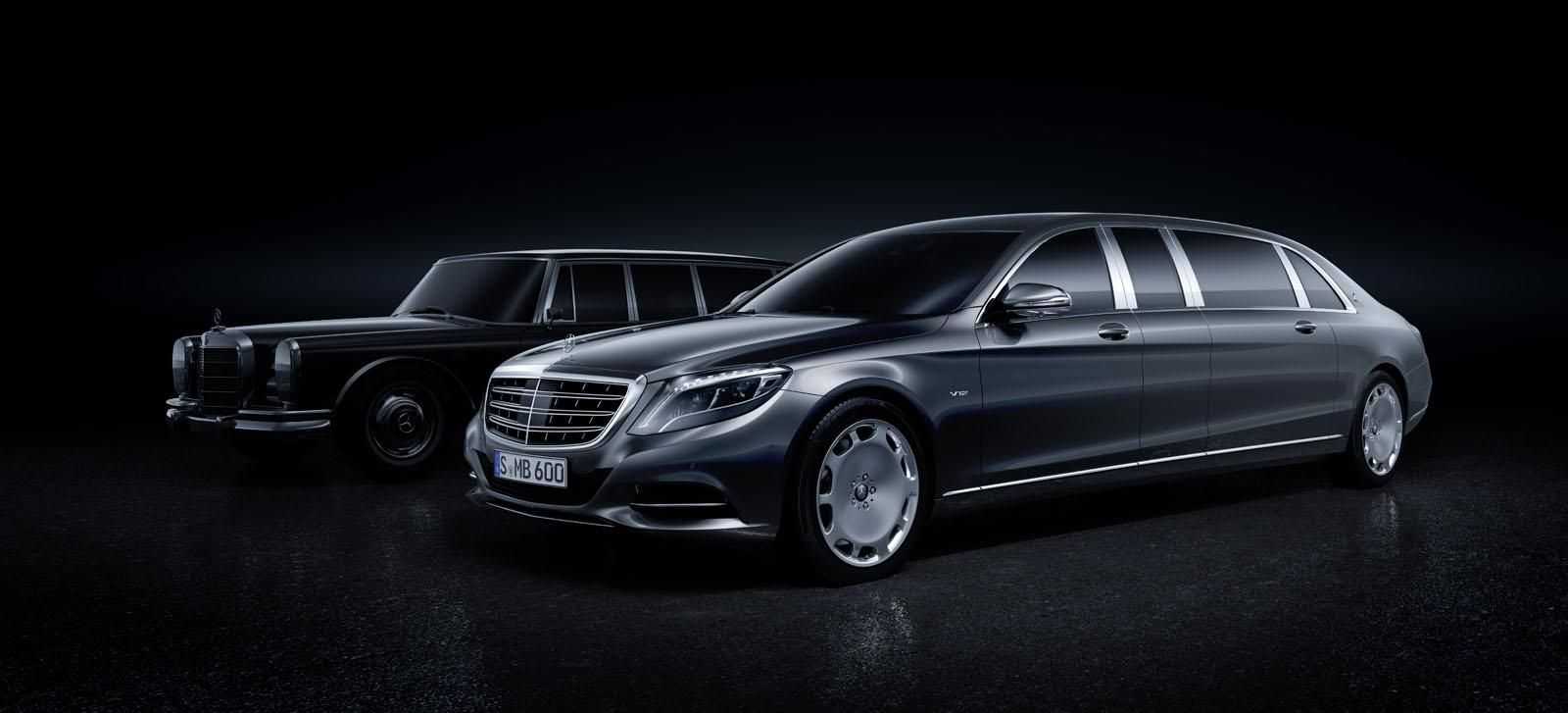 The new Mercedes-Maybach S-Class Pullman made its debut! Want to guess ...