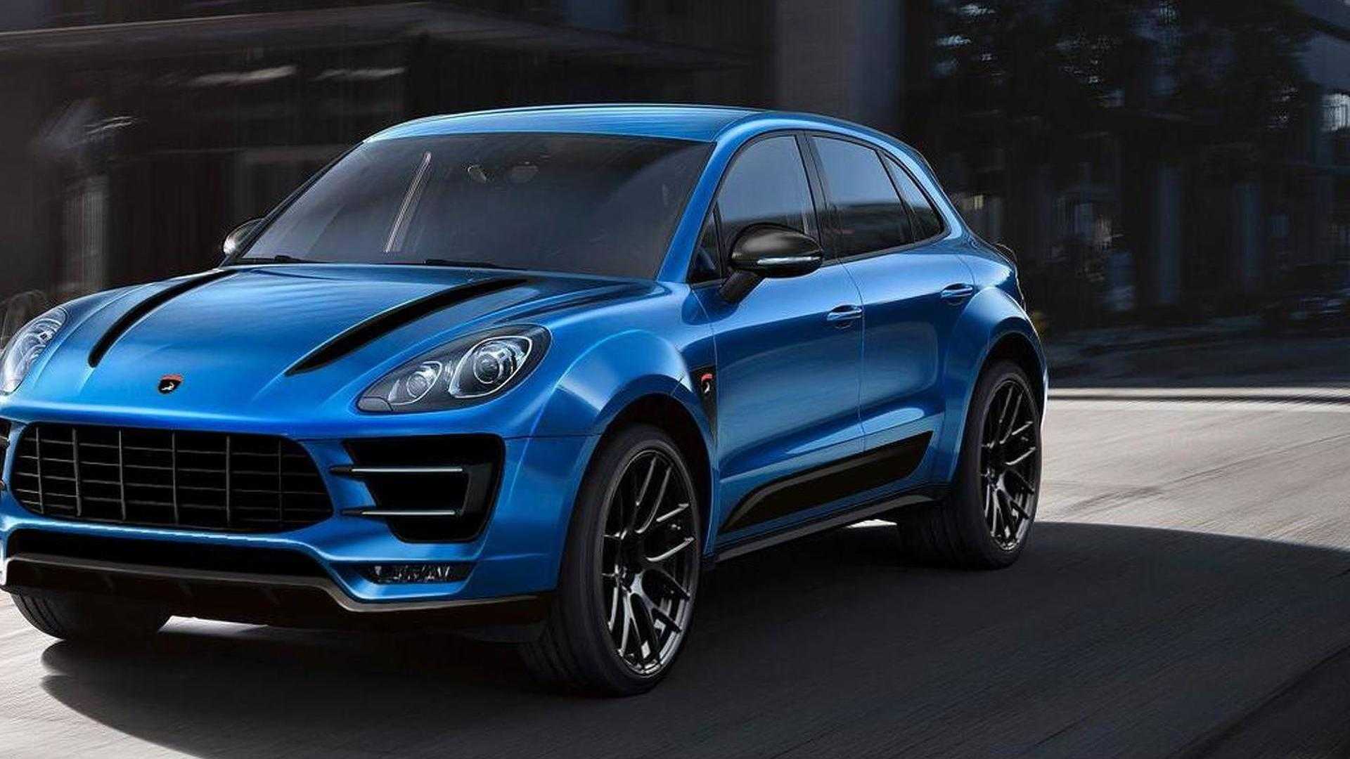 The Porsche Macan is already modified by TOPCAR
