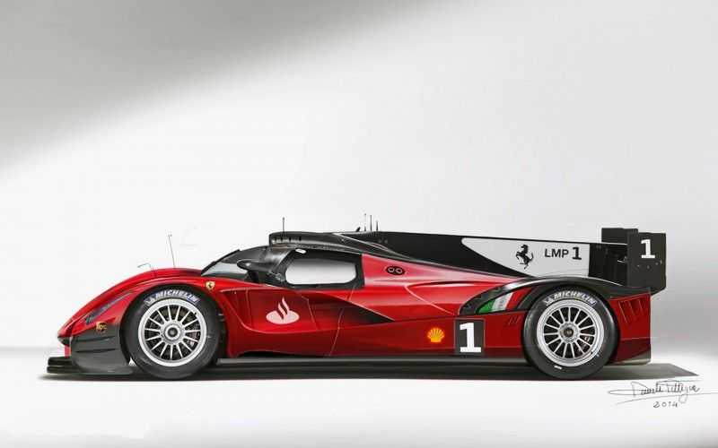 Ferrari LMP1 is a gorgeous concept created for Le Mans!