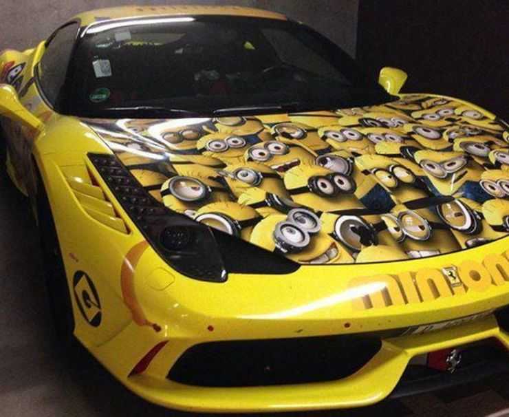 Minion Rush Gets the Best Out of Ferrari 458! Seriously?
