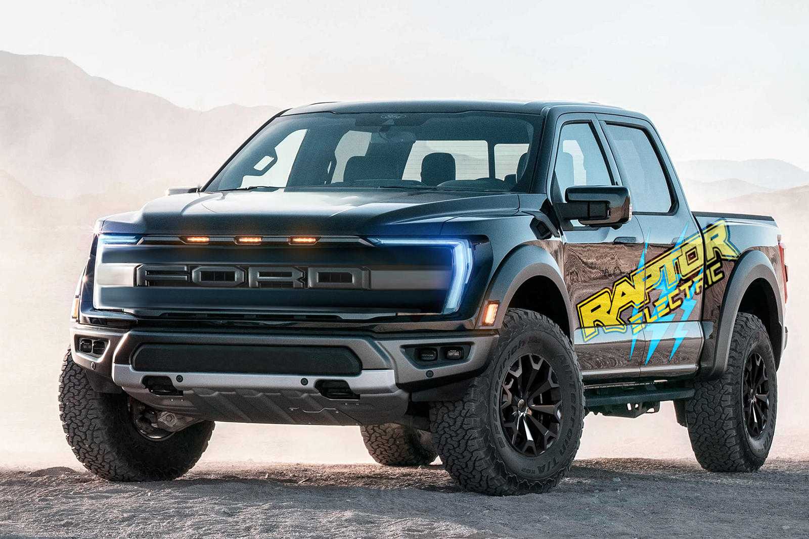 Ford F-150 e-Raptor Electrified Could Conquer The Siberian Snow Roads