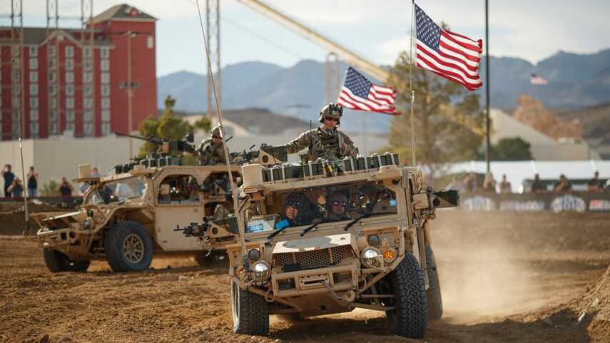 Who Said Military Vehicle Are Only For Parades? The 2021 Mint 400 Off ...