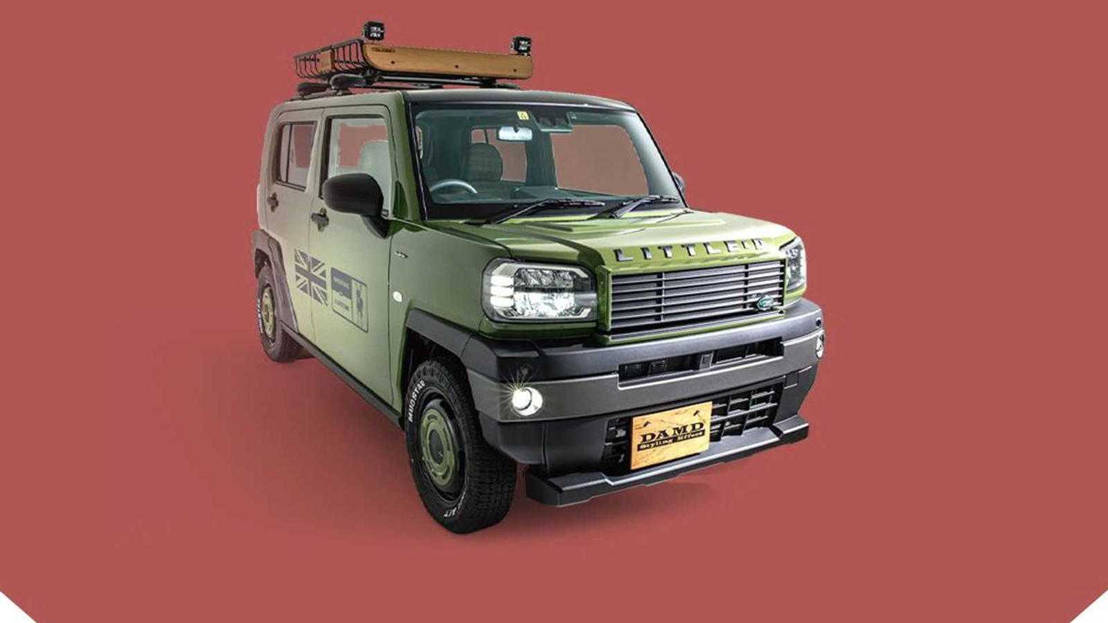 Japanese Kei Car Puts On The Market A Cute Land Rover Defender