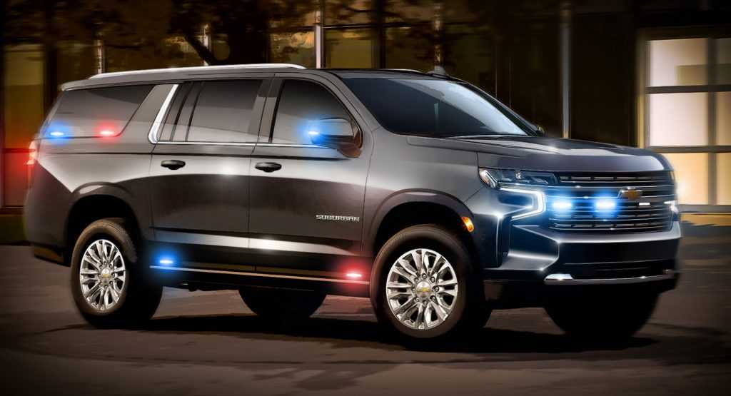 The U.S. Government Ordered 10 Custom 2021 Chevrolet Suburbans, For $3. ...