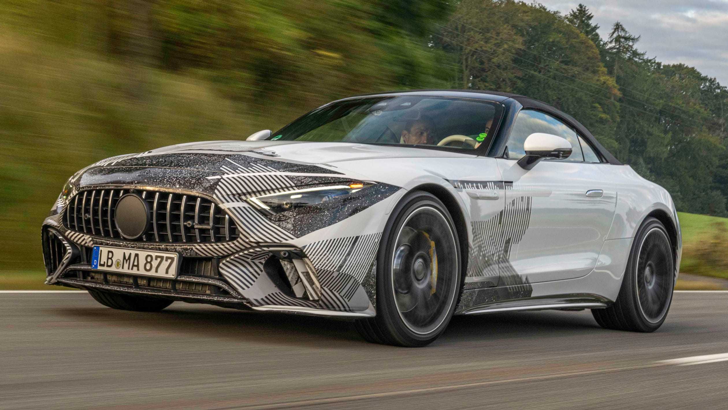 2022 Mercedes-Benz SL Prototype Shares More Features