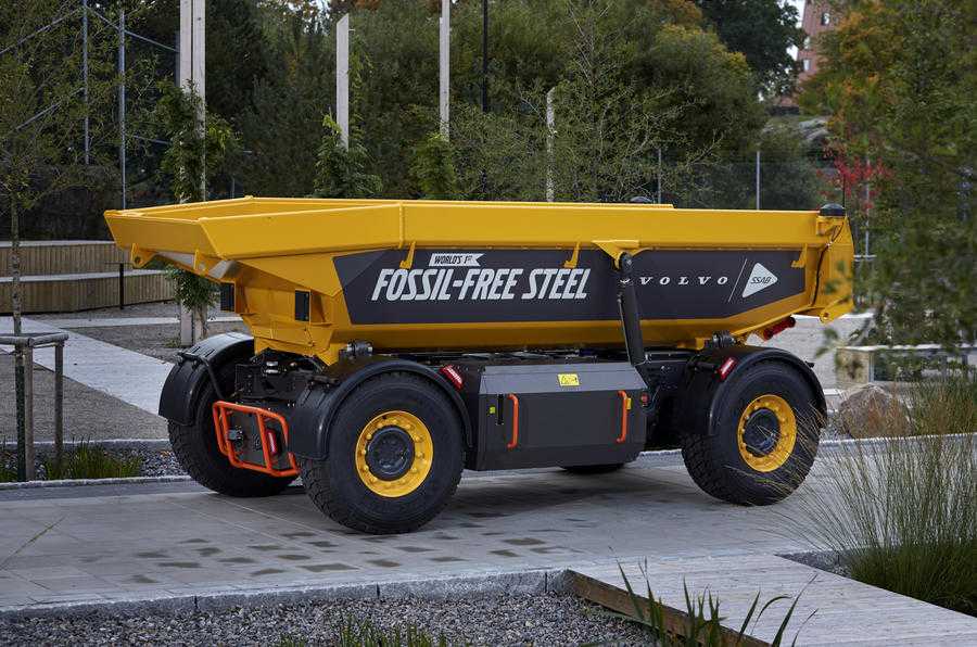 Volvo Unveils The World's First Vehicle Built Entirely Of Fossil-Free Steel