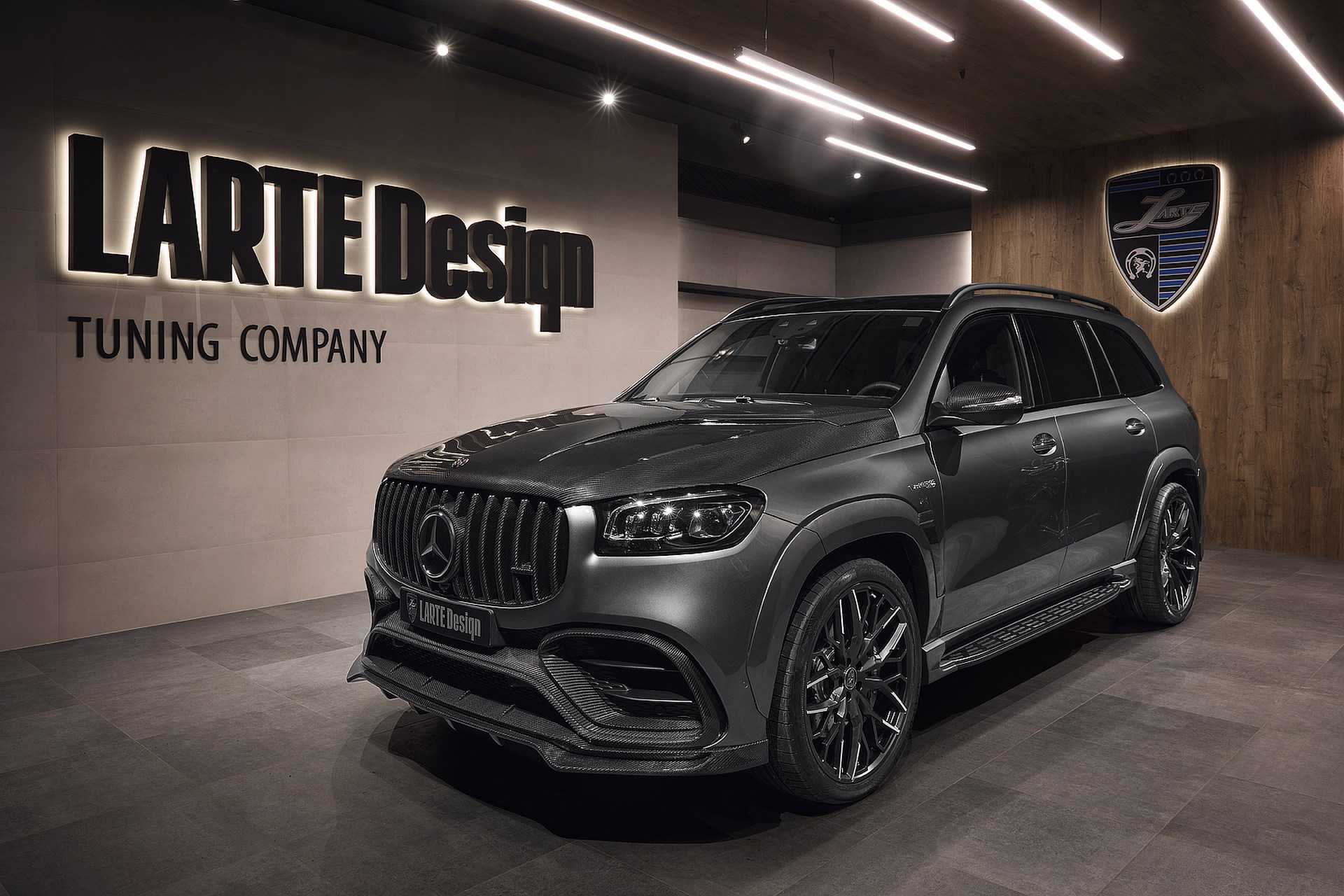 Mercedes-AMG GLS 63 By Larte Design Is Wrapped In Carbon Fiber