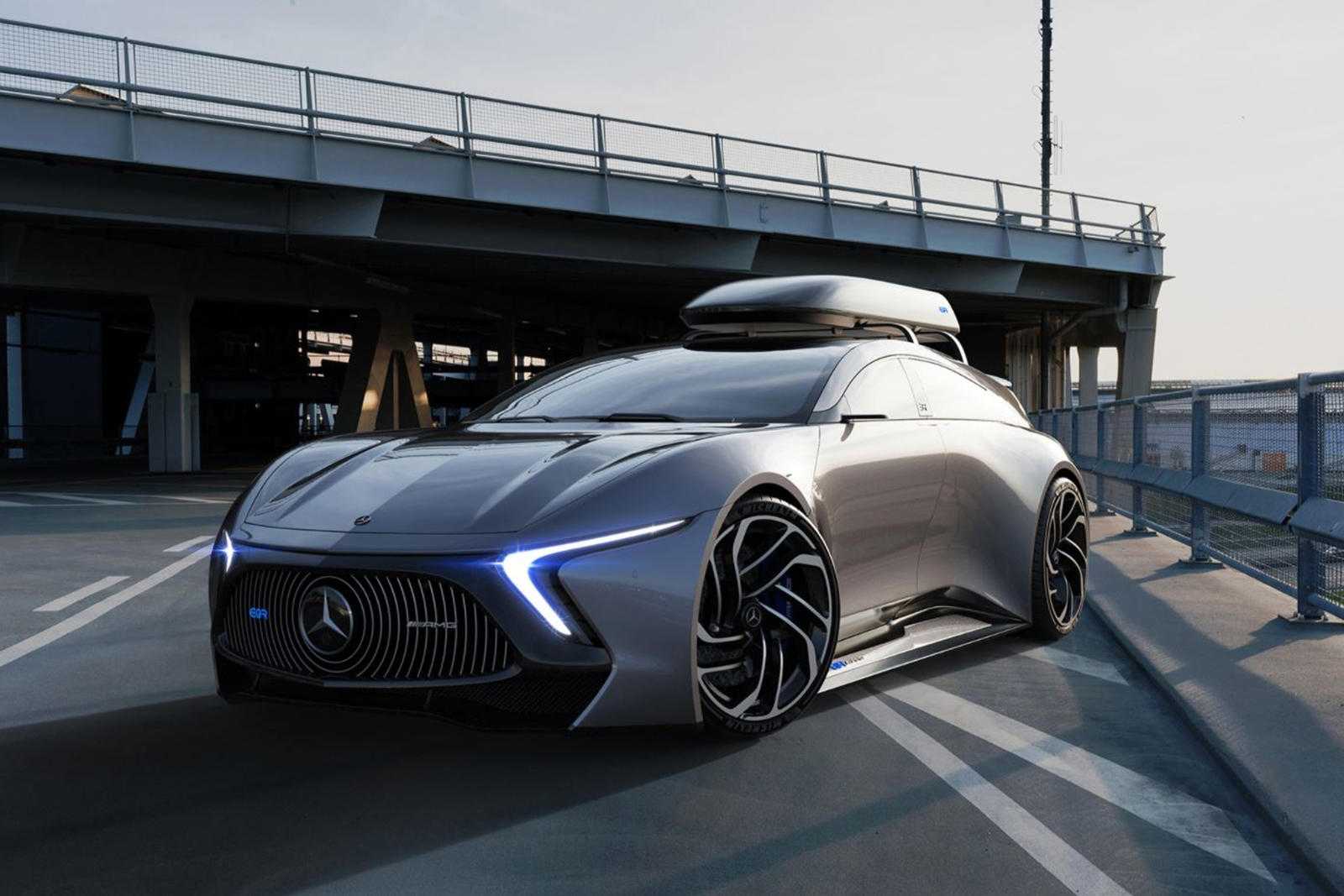 Mercedes-Benz EQR Concept Is A Hyper Wagon With 1,200 HP