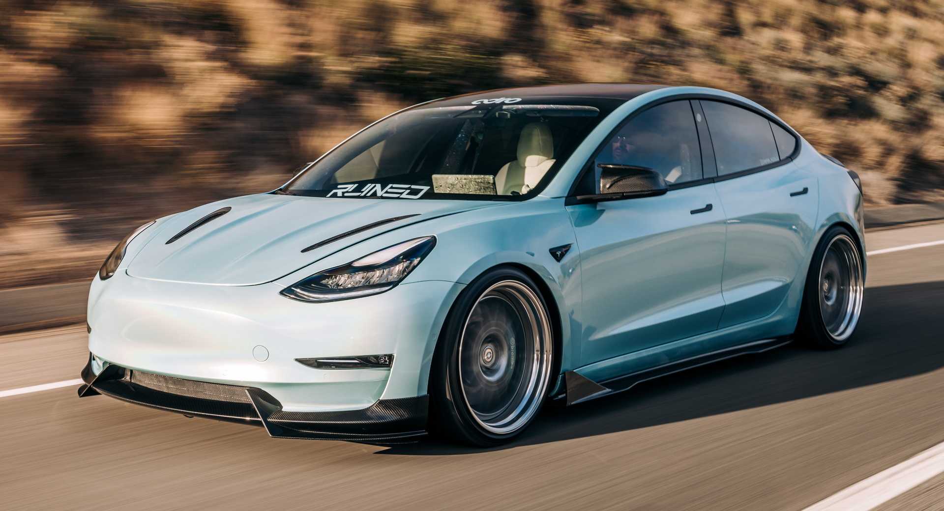 ADRO's Tesla Model 3 And Model Y Package Promises To Cut Drag By 5%