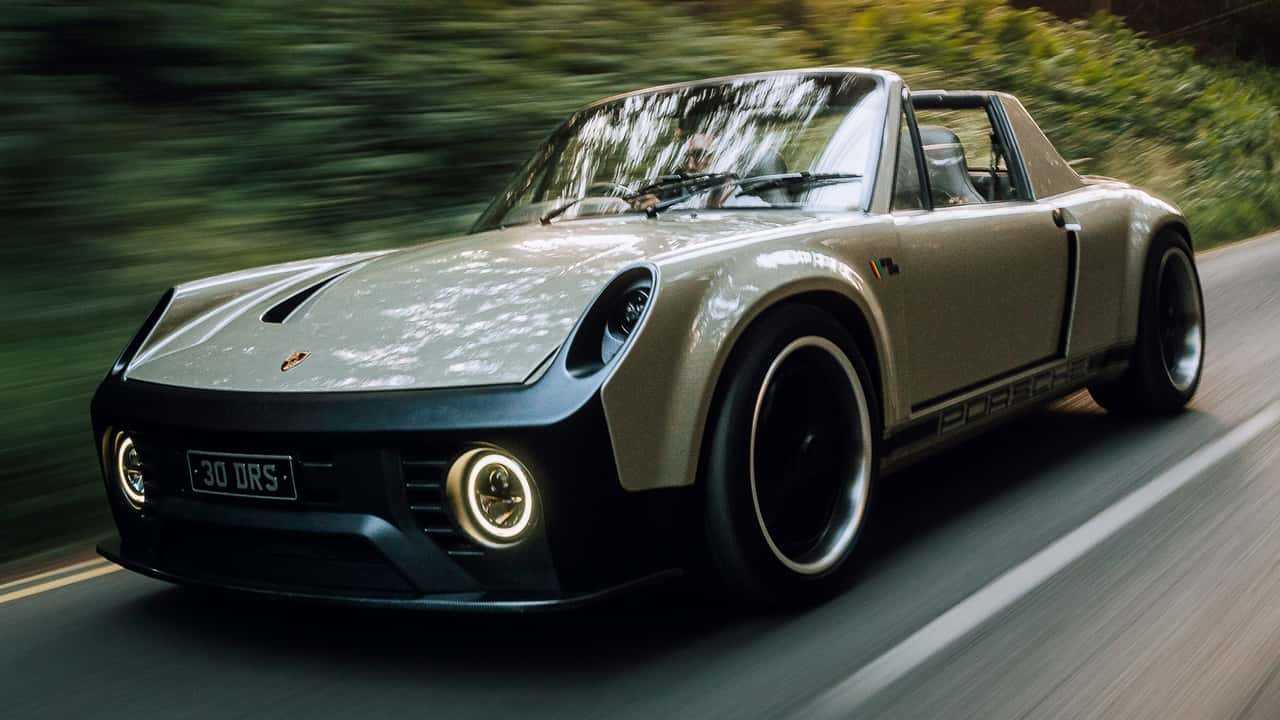 Porsche 914 Mid-Engine Restomod With Cayman Roots and Carbon Fiber Body ...