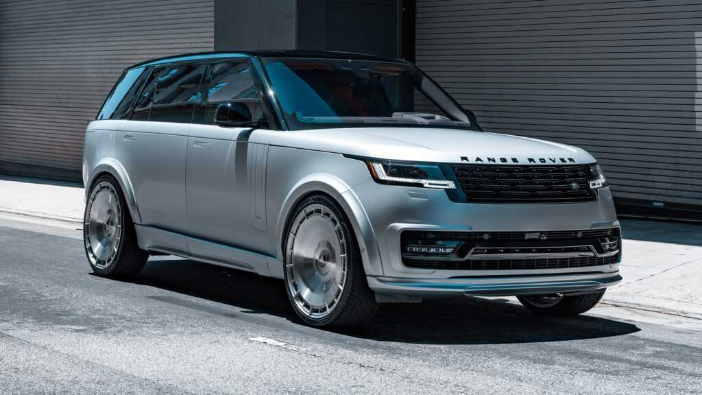 The 'Silver Surfer': 1016 Industries Transforms the 2023 Range Rover