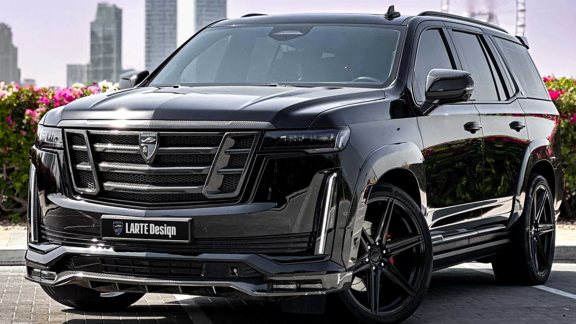 Larte Design's Widebody Cadillac Escalade Is Quite Intimidating