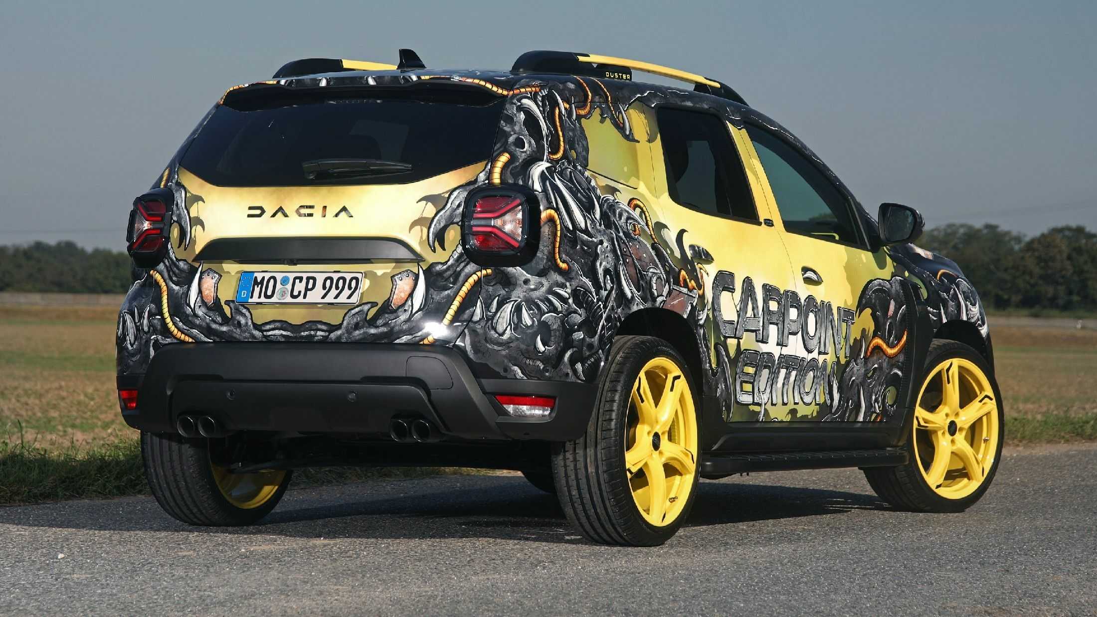 Dacia Duster Carpoint Edition: A Monster-Themed Marvel on Wheels