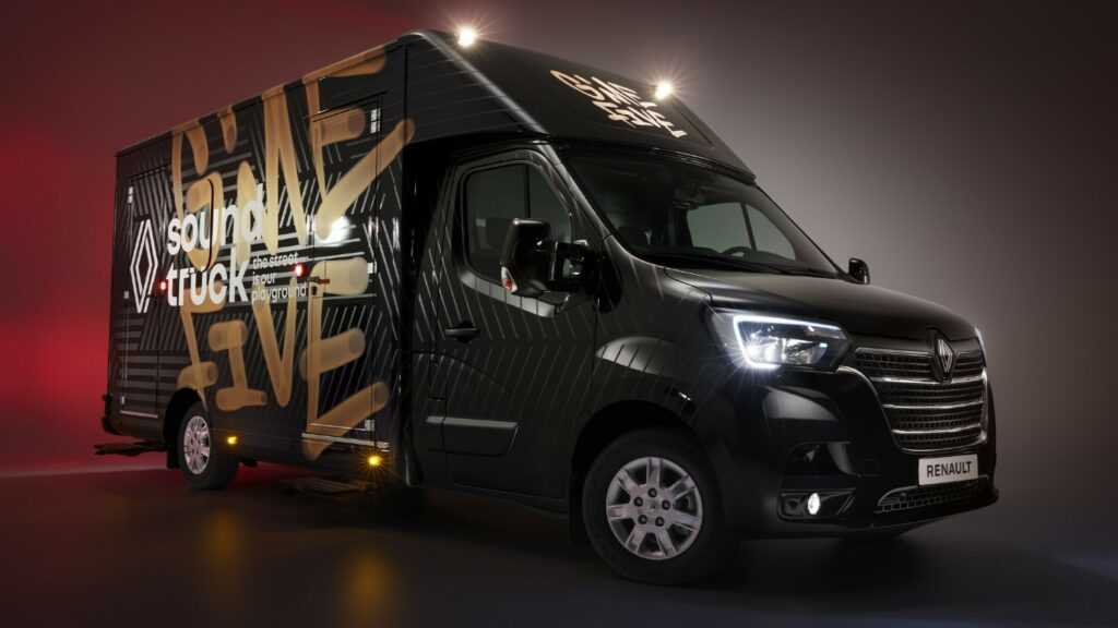Meet The Renault Sound Truck, A Recording Studio On Wheels