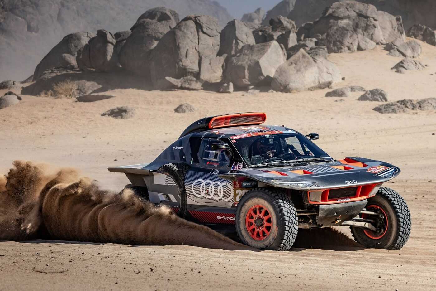 Audi's Double Triumph: Dakar Rally Victory and the New SQ8 e-tron Unveil