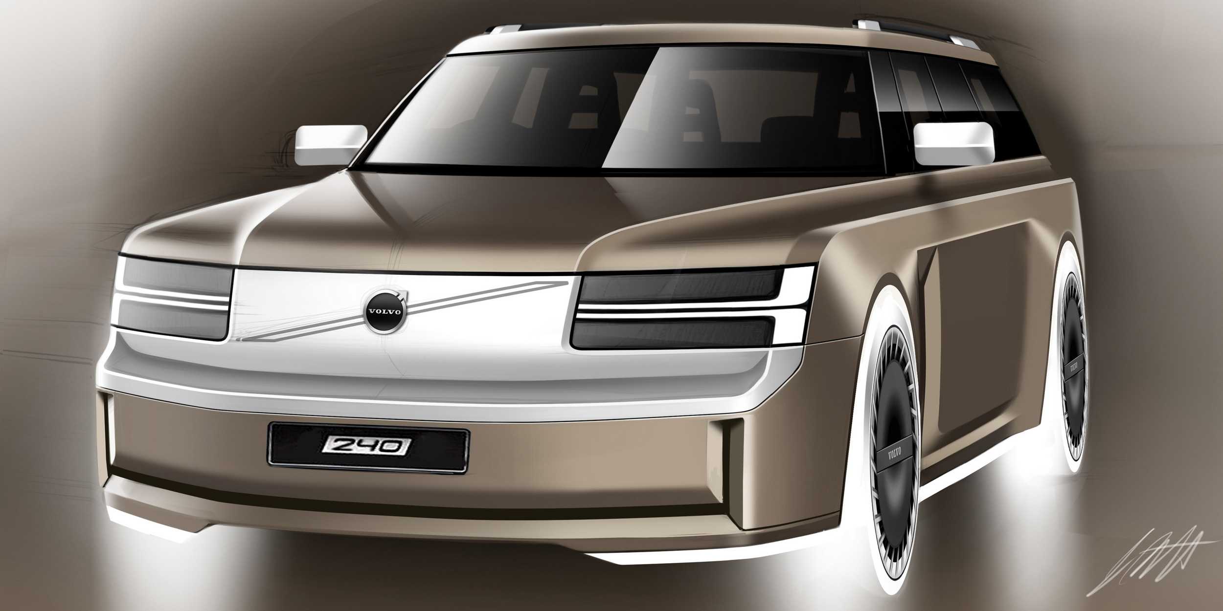 An Icon Reimagined: Meet The Volvo 240 Concept By Jordan Rubinstein-Towler