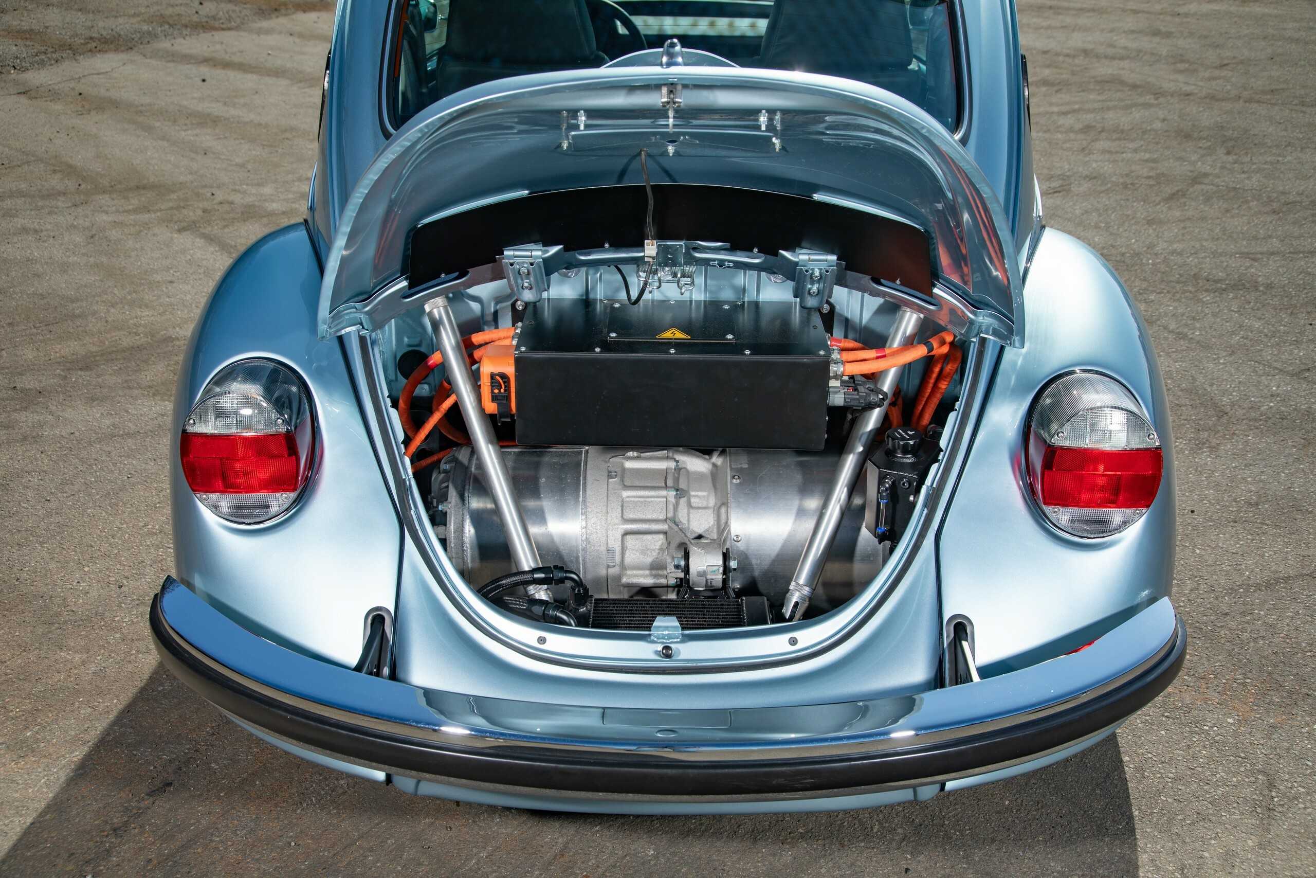 Classic VW Beetle Hides A 600-HP Tesla Powertrain
